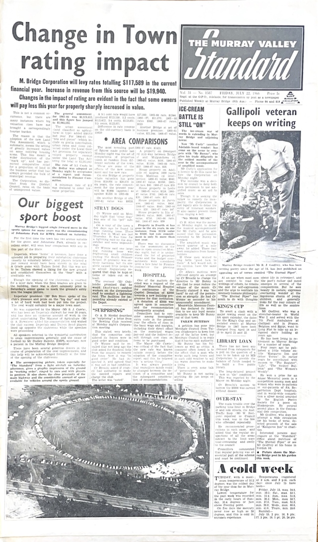 An ice-cream battle in 1966 | The Murray Valley Standard