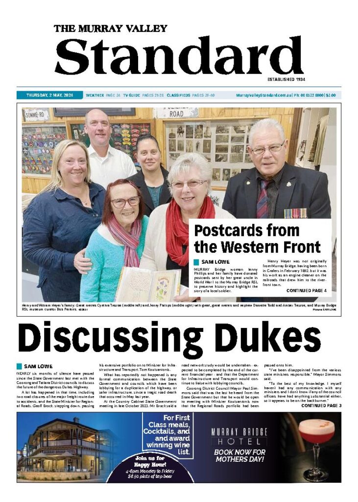 The Murray Valley Standard - 2nd May 2024 | The Murray Valley Standard