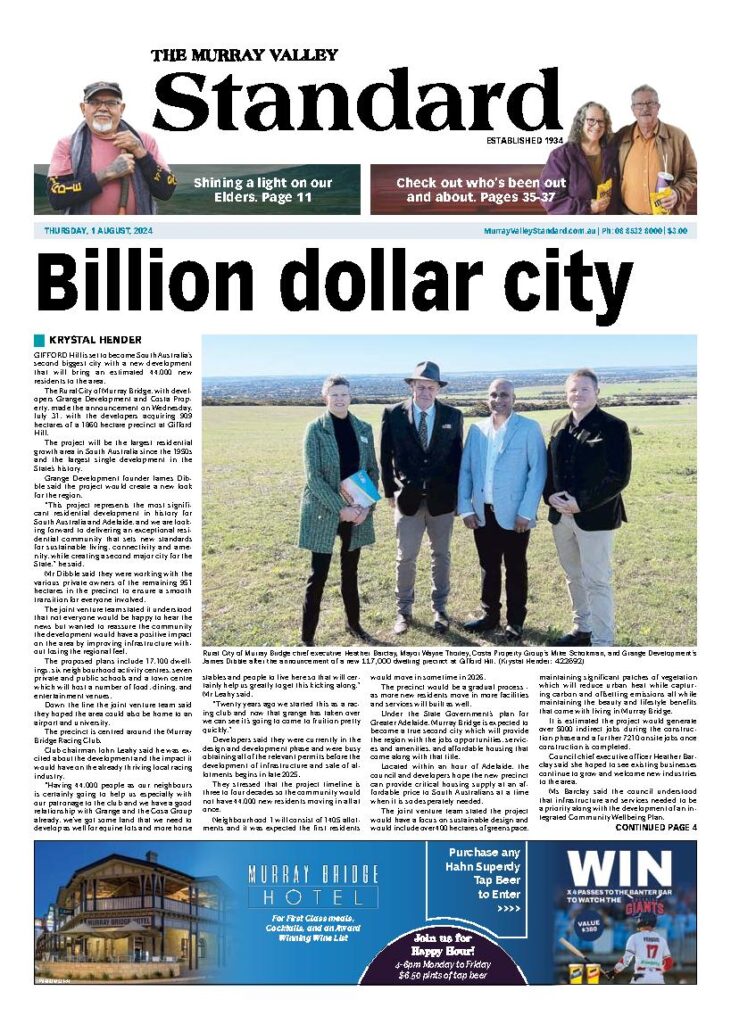 The Murray Valley Standard - 1st August 2024 | The Murray Valley Standard