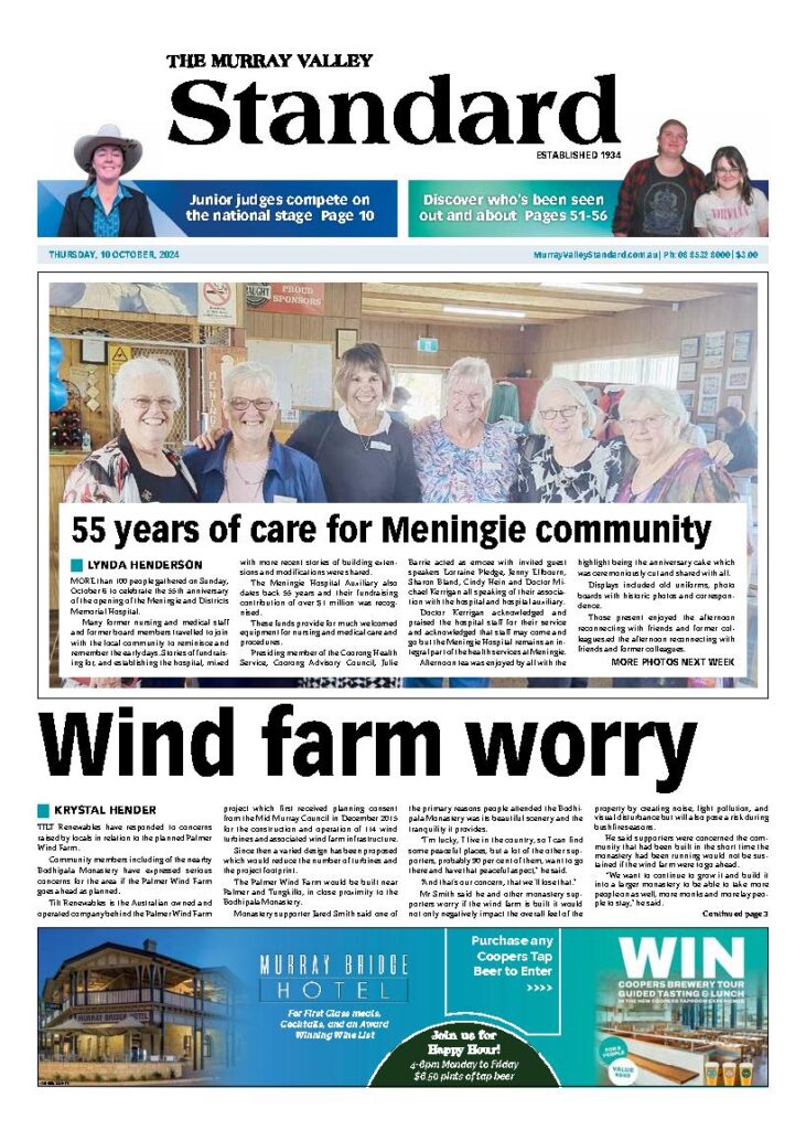 The Murray Valley Standard - 10th October 2024 | The Murray Valley Standard