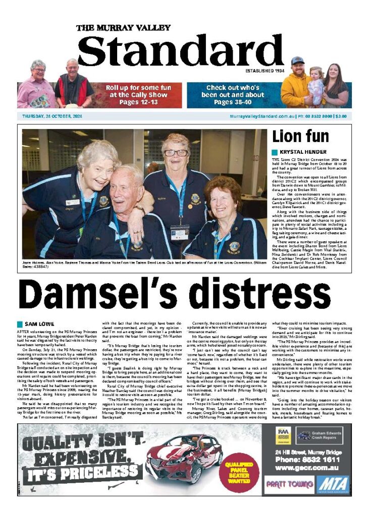The Murray Valley Standard - 24th October 2024 | The Murray Valley Standard
