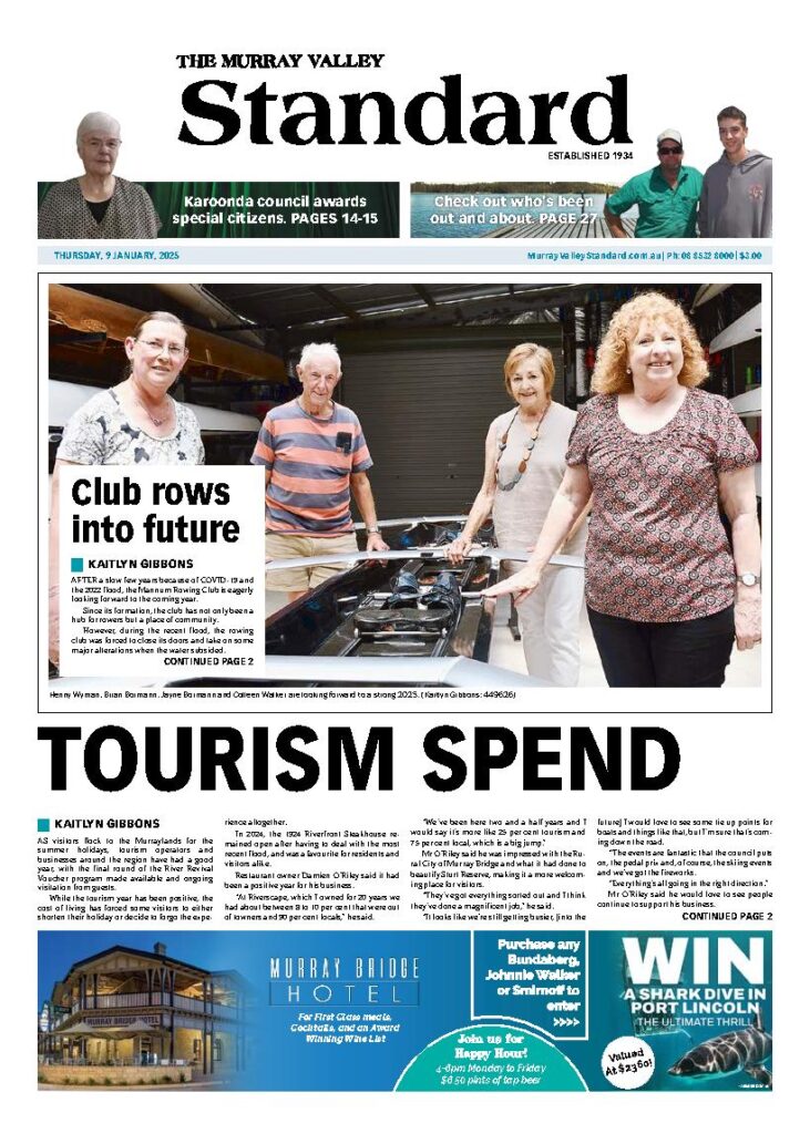 The Murray Valley Standard - 9th January 2025 | The Murray Valley Standard