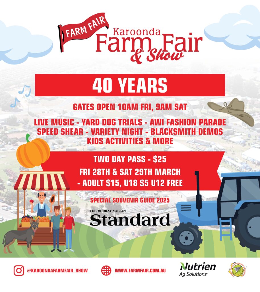 Karoonda Farm Fair - March 2025 | The Murray Valley Standard