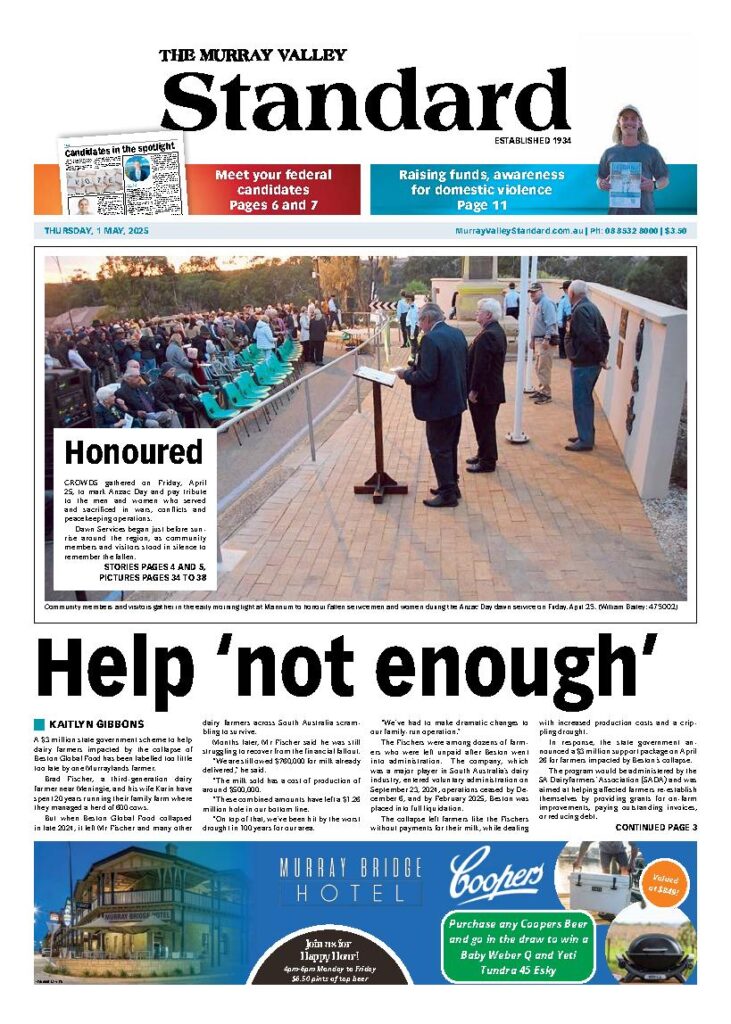 The Murray Valley Standard - 1st May 2025 | The Murray Valley Standard